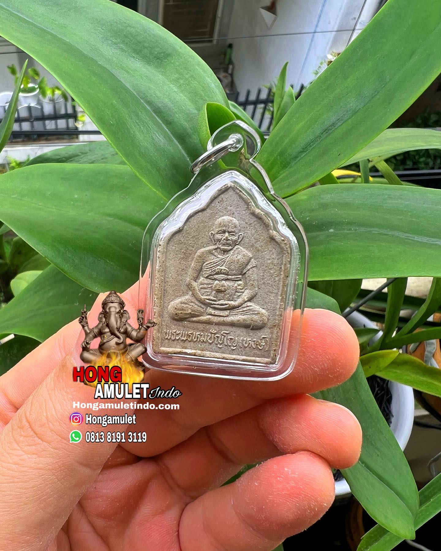 Amulet First Batch Khun Paen Chaiyaworaman LP Hong Wat Susantungmon