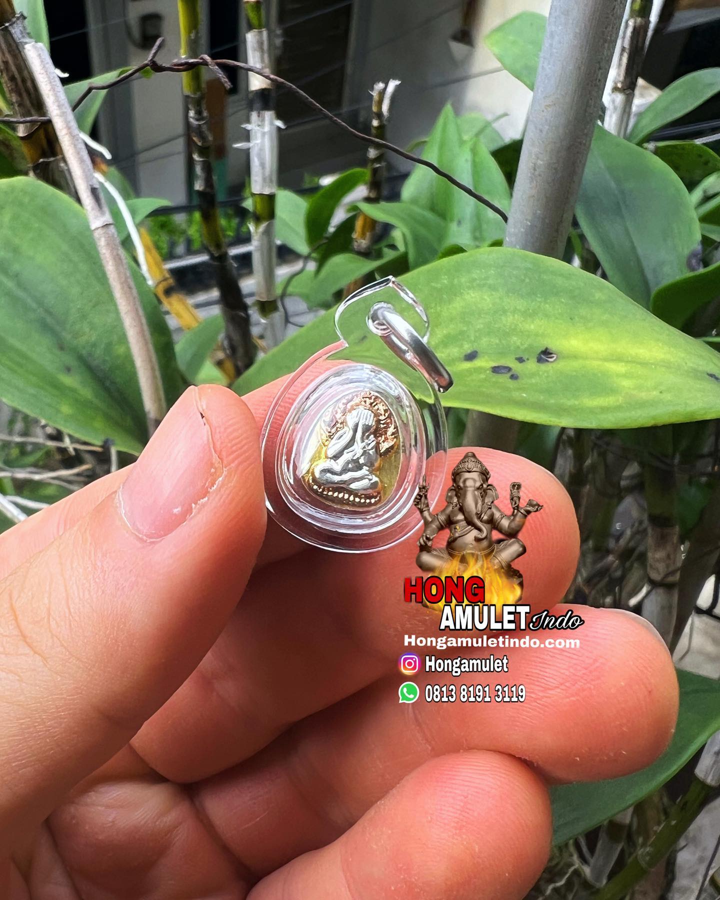 Amulet Pidta LP Hong Mini Untuk Keberuntungan