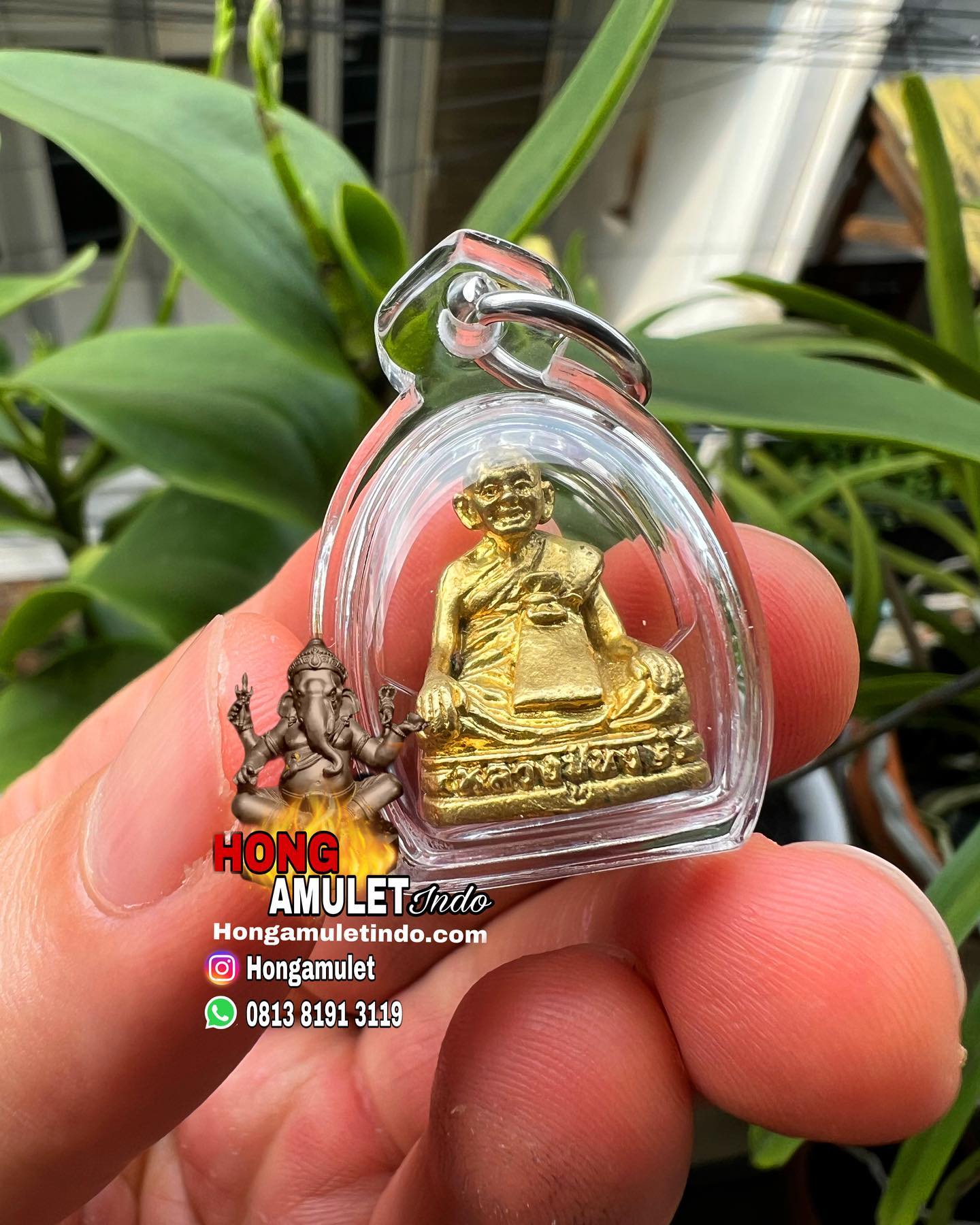 Amulet LP Hong Untuk Rezeki dan Perlindungan 50 Orang