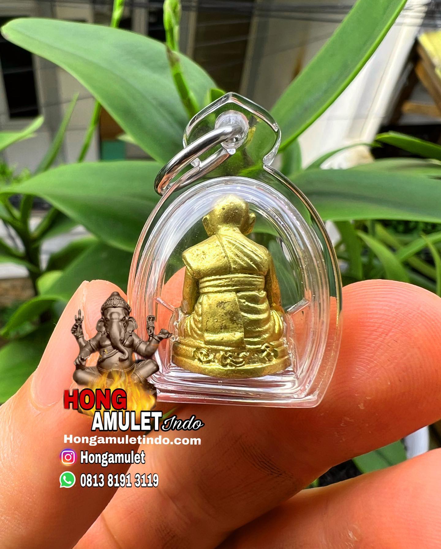 Amulet LP Hong Untuk Rezeki dan Perlindungan 50 Orang