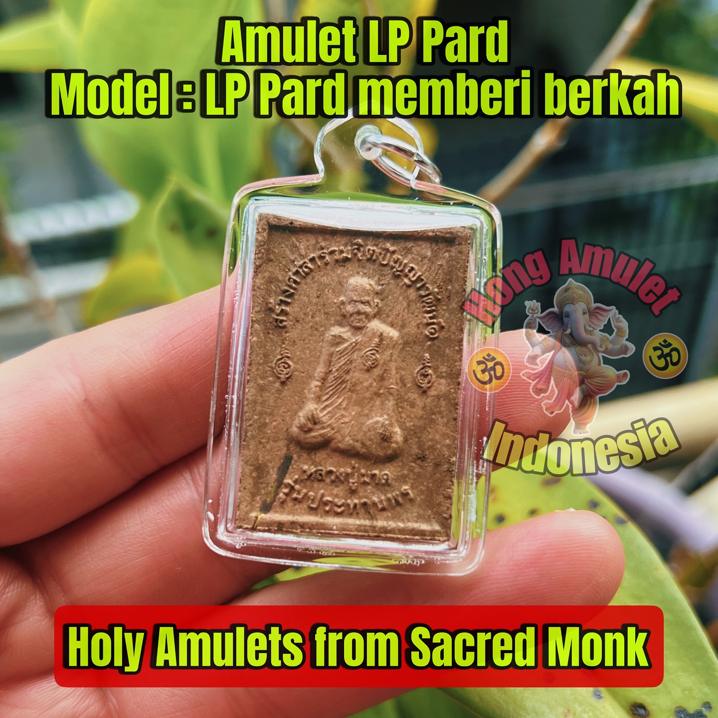 Amulet LP Pard Great Blessing with LP Moon Material