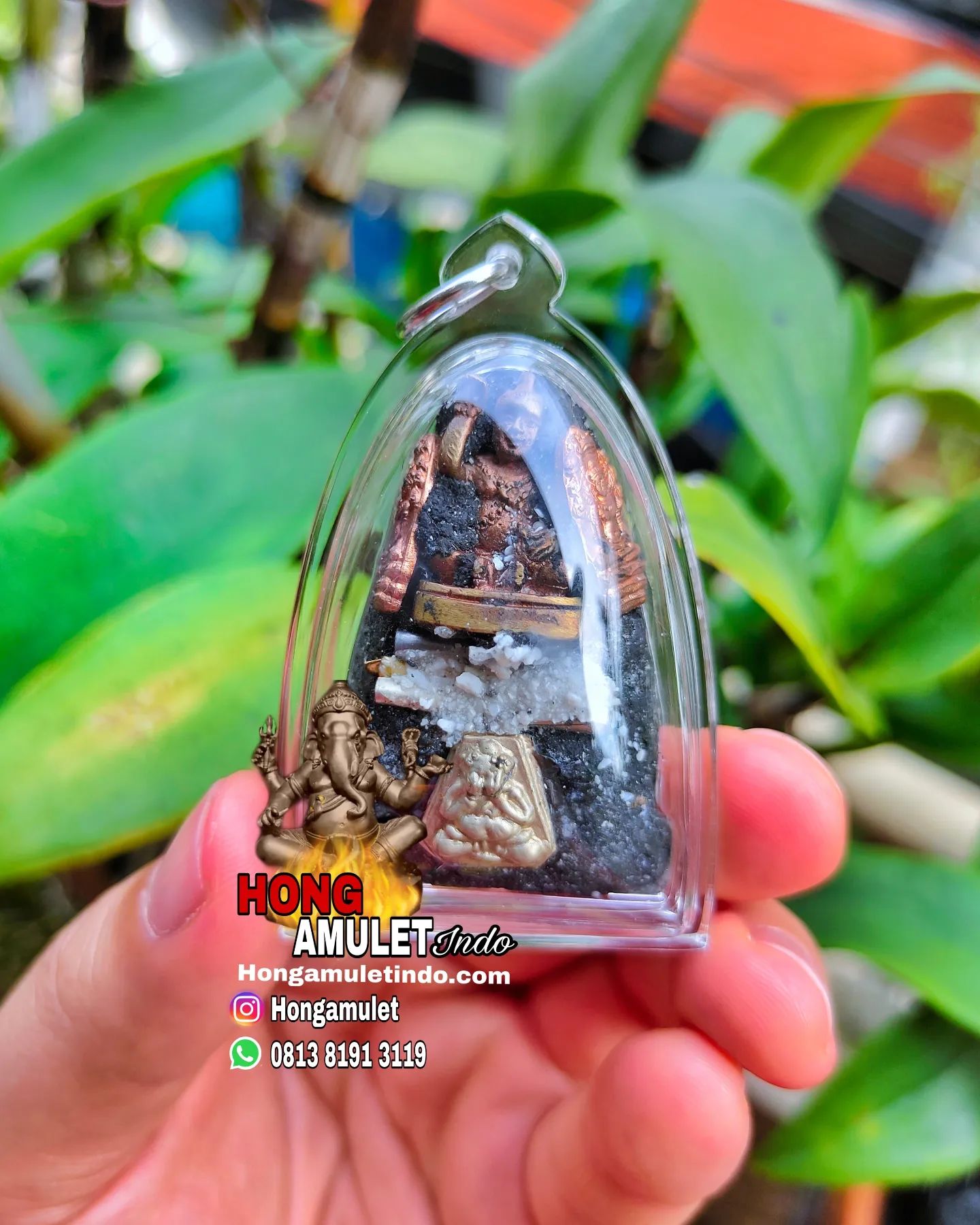 Amulet Dewi Harta Kamboja Chao Mae Khum Sap Blessing LP Dum Wat Santitham
