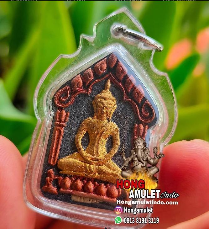 Thai Amulet Phra Khun Paen Gumanthong by Ajahn Thai - LP Dum Wat Santitham