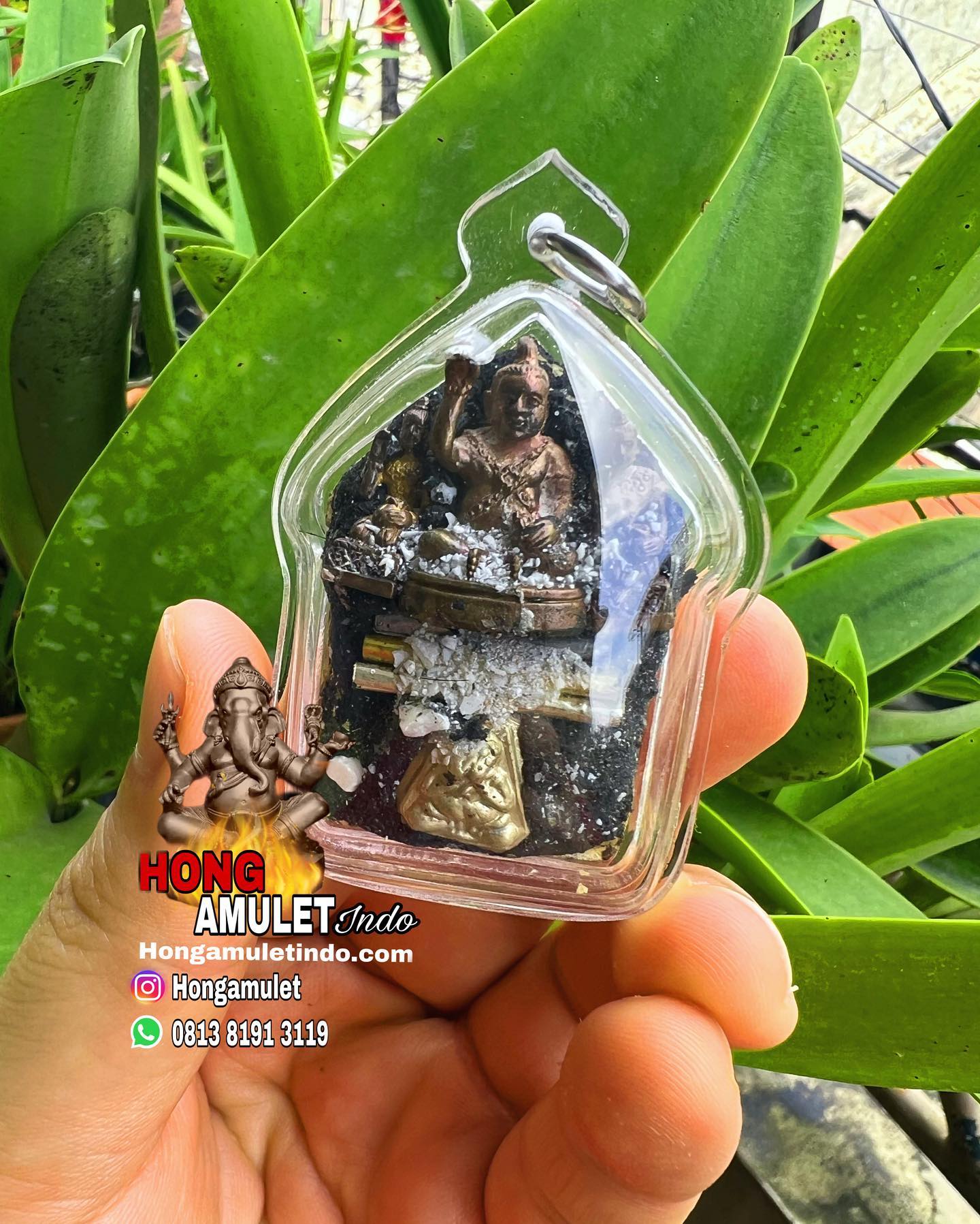 PREMIUM SPIRIT WEALTHY AND SANEH KHUN PAEN LP DUM WAT SANTITHAM