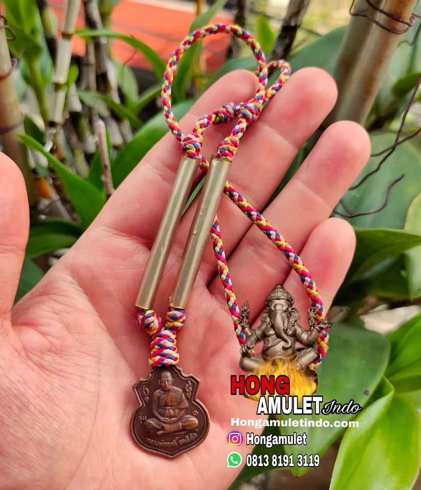 Amulet Rian + Takrut LP Rith Wat Cholanpratan