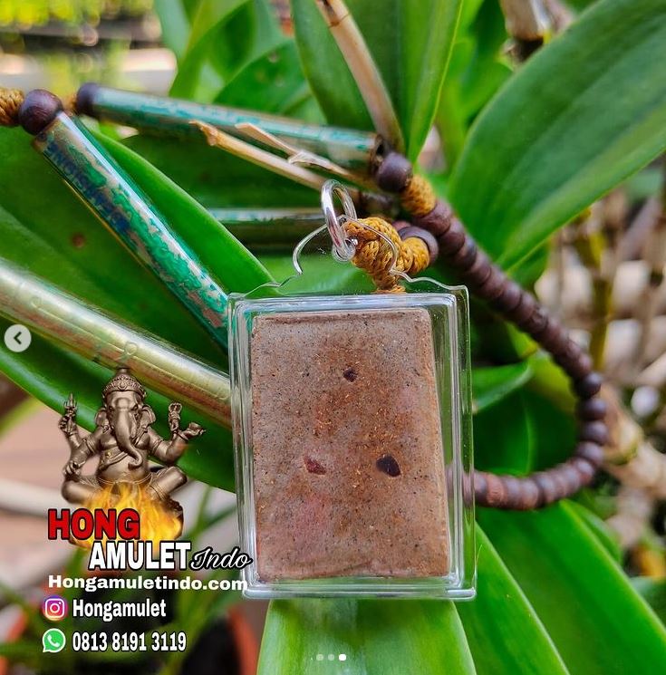 Thai Amulet Phra Somdej 3 Bintang 4 Takrut First Batch LP Rod Wat Kok Rom