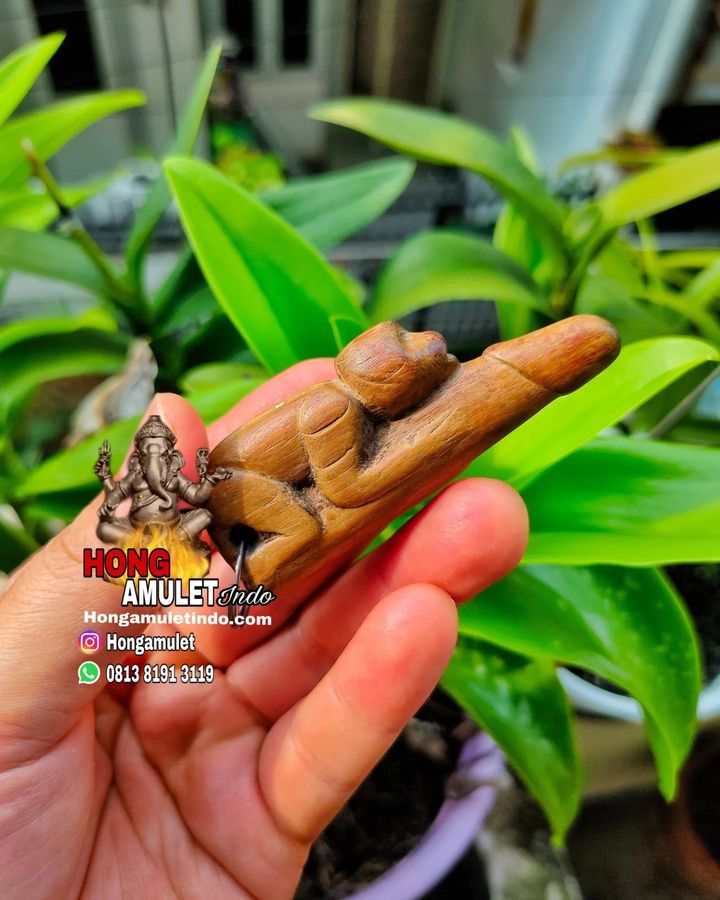 Amulet Hanuman Riding Palakit Blessing LP Klan Wat Inthrawat