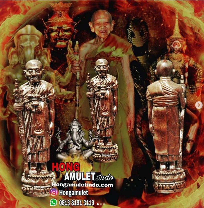 Thai Amulet Roop Lor LP Hong Wat Susantungmon