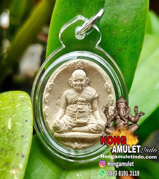 Amulet LP Hong BE 2548 Powder For Wealth and Protection